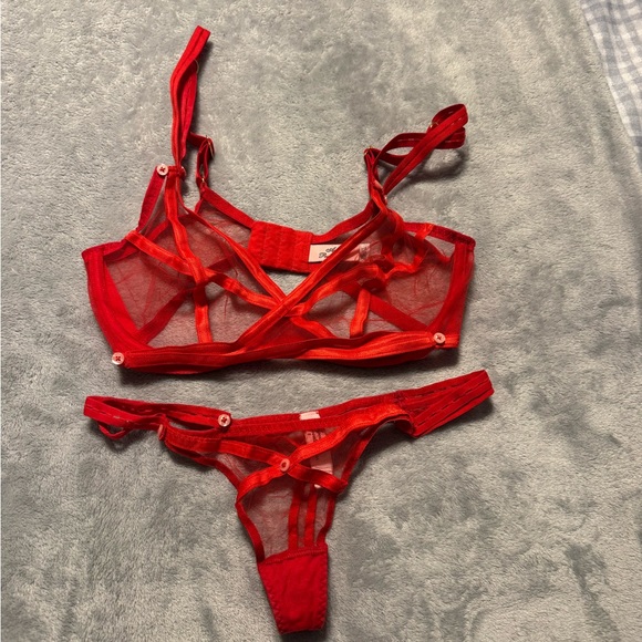 Agent Provocateur | Intimates & Sleepwear | Agent Provocateur Red Sheer ...